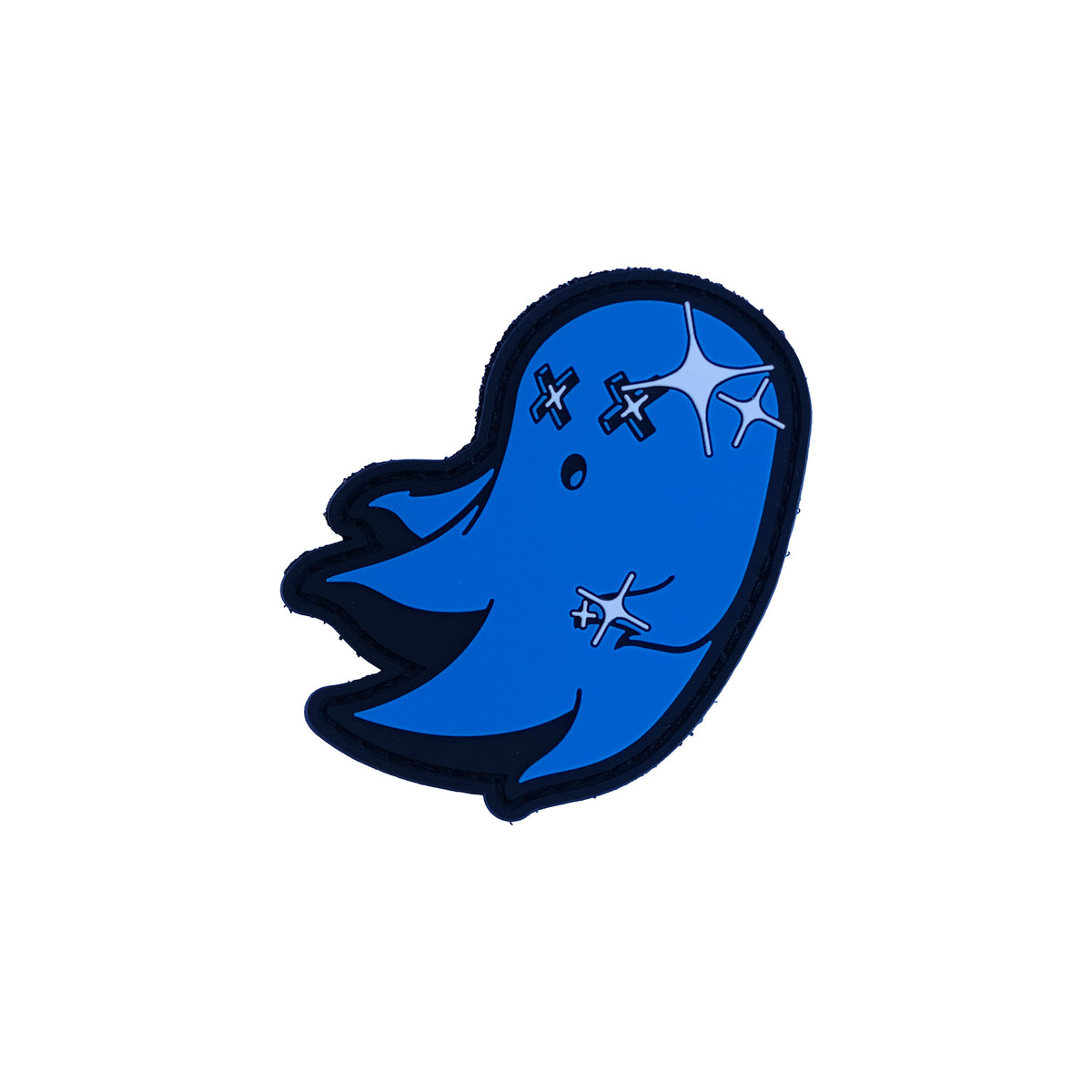 Ghost hole V2 Velcro Patch (Blue) – CarDrugs.com