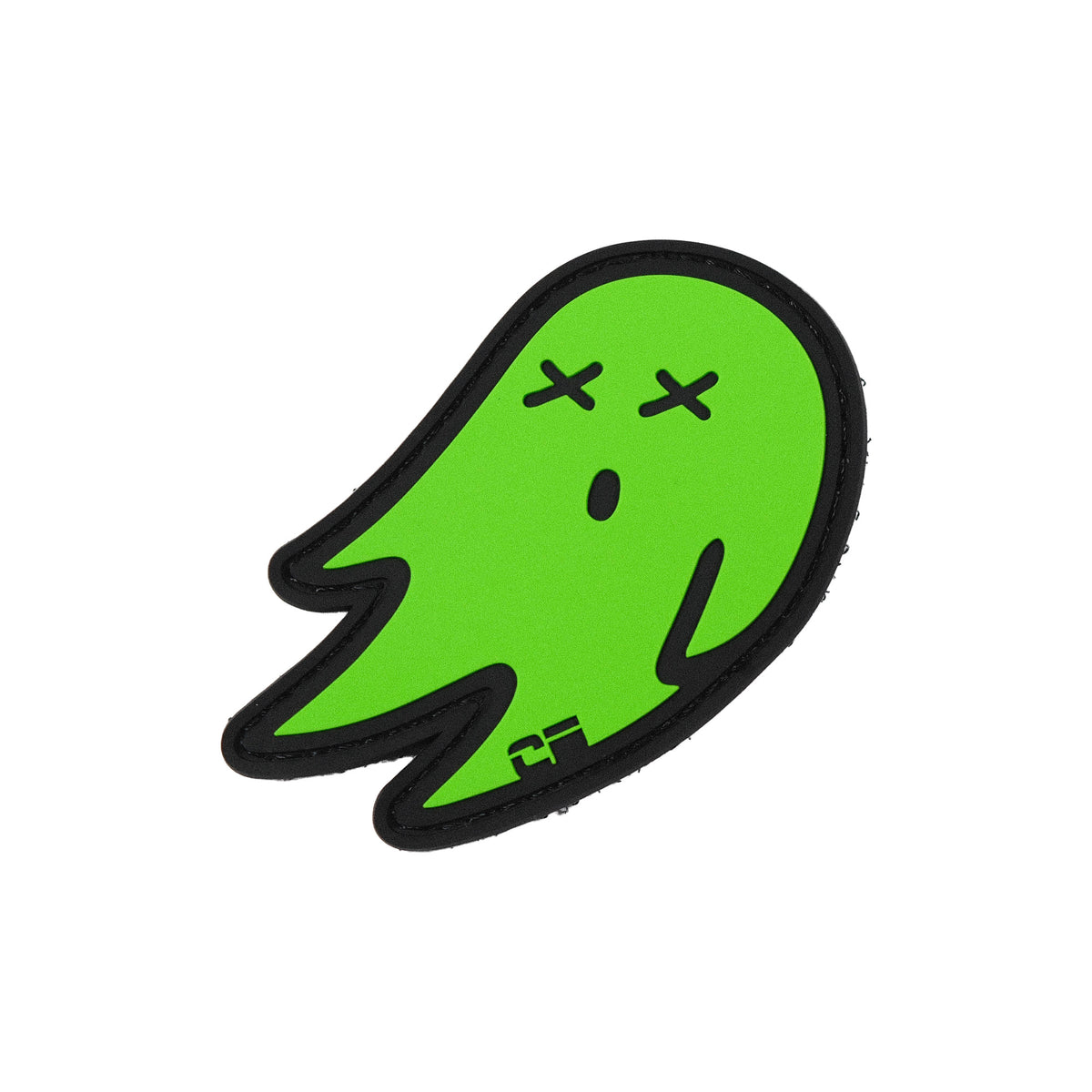 Ghost Hole Neon Green Velcro Patch – CarDrugs.com